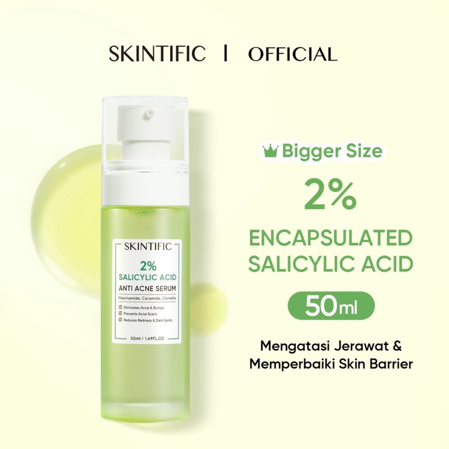 Promo Skintific 2% Salicylic Acid Anti Acne Serum Diskon 30% Di Seller ...