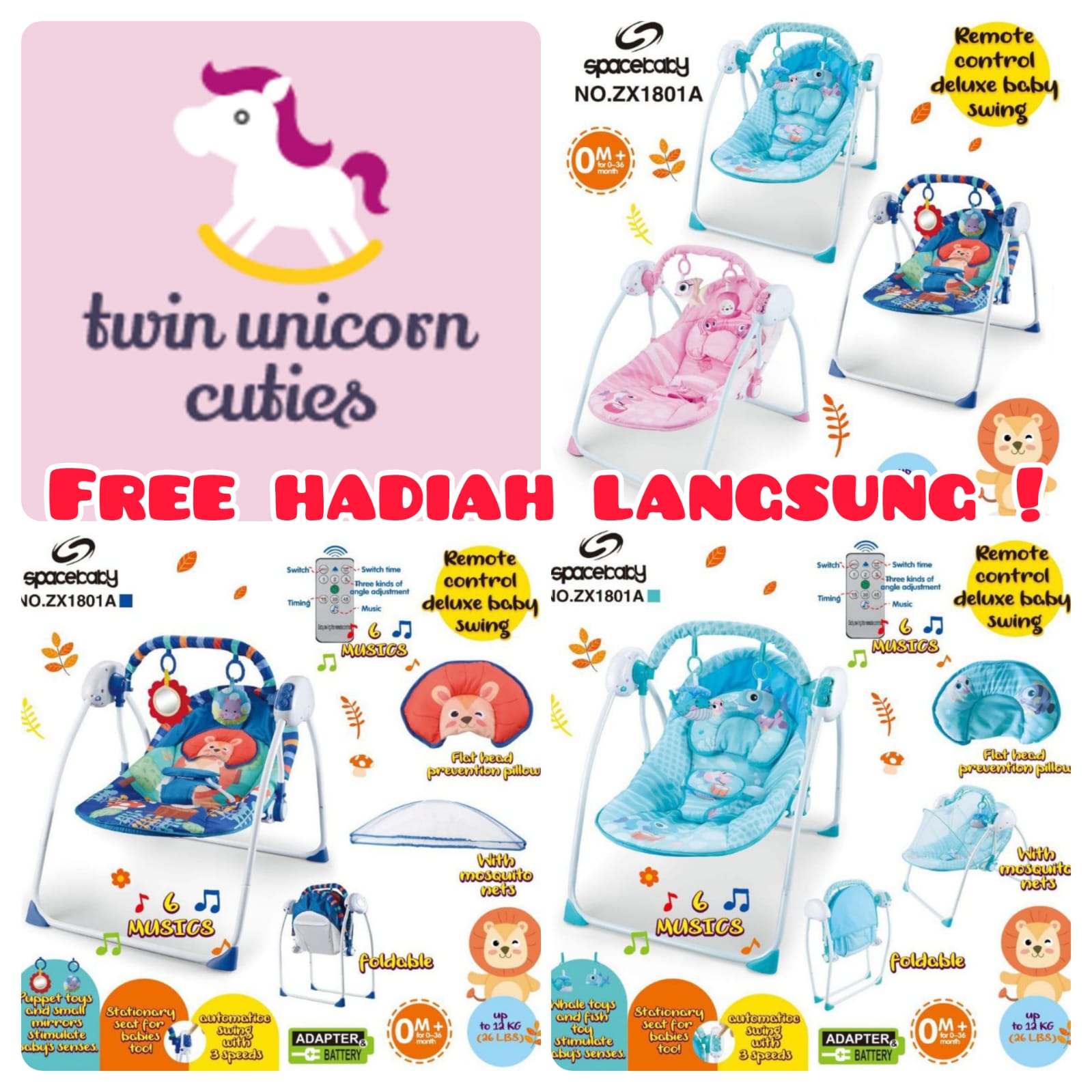 Jual Space Baby Swing Chair Harga Termurah Dan Terlengkap 2024 | Blibli