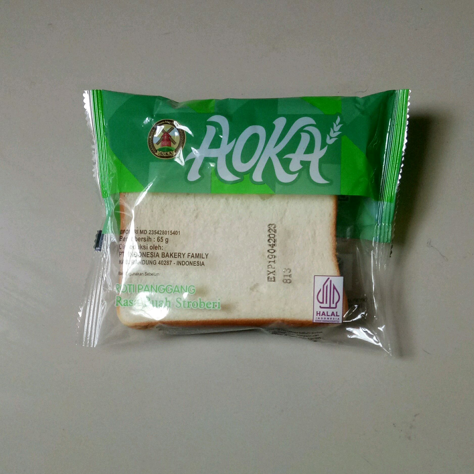 Jual Aoka Roti Panggang - Stroberi Di Seller Arul Store - Cibalongsari ...