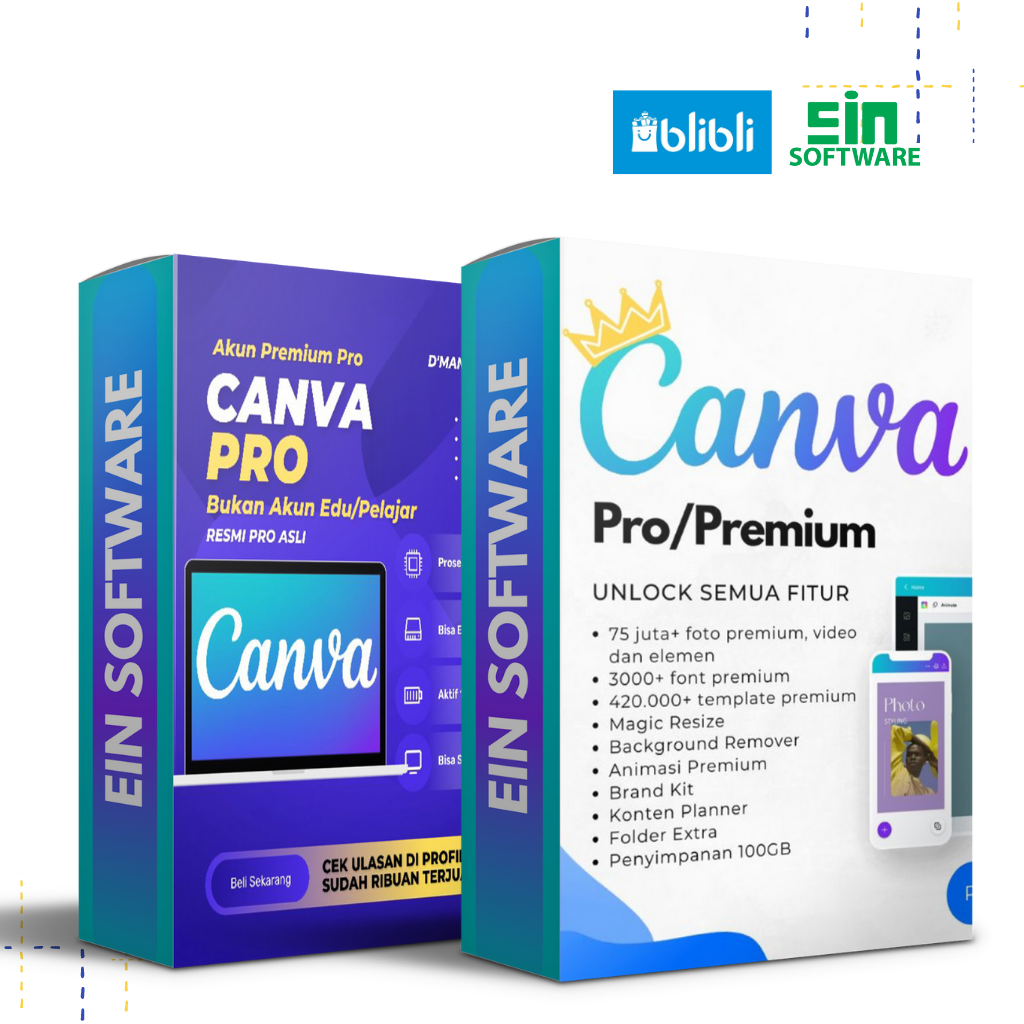 Promo CANVA PRO 1 TAHUN FULL GARANSI FULL SUPORT Diskon 3% di Seller ...