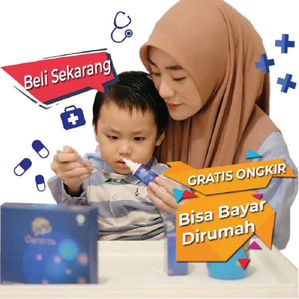 Promo [promo Bisa Cod] Generos 1 Box Nutrisi Gangguan Speech Delay Anak ...