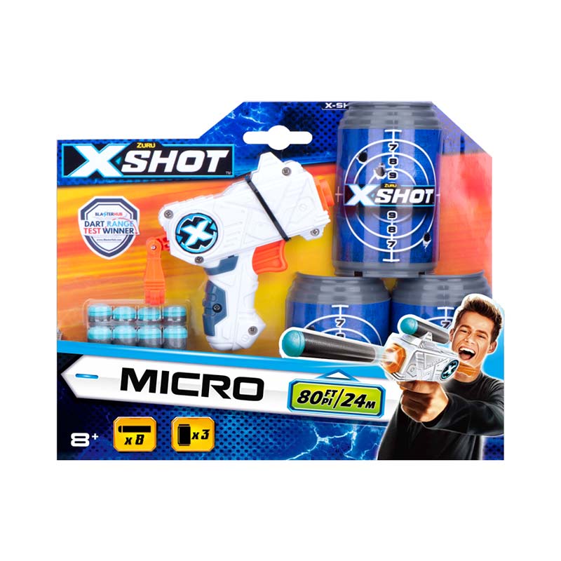 Jual Xshot 103614 Blaster Excel Micro (8 Darts 3 Cans) Di Seller ...