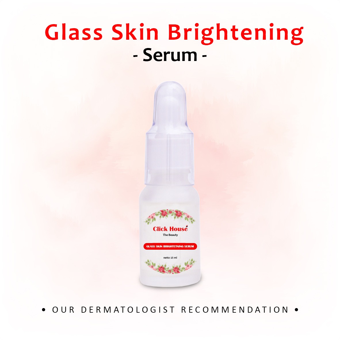 Promo Click House Glass Skin Brightening Serum Diskon 21% di Seller ...