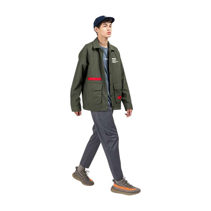 Promo Bodypack Stroud Parka Jacket - Olive XL Diskon 45% di Seller ...