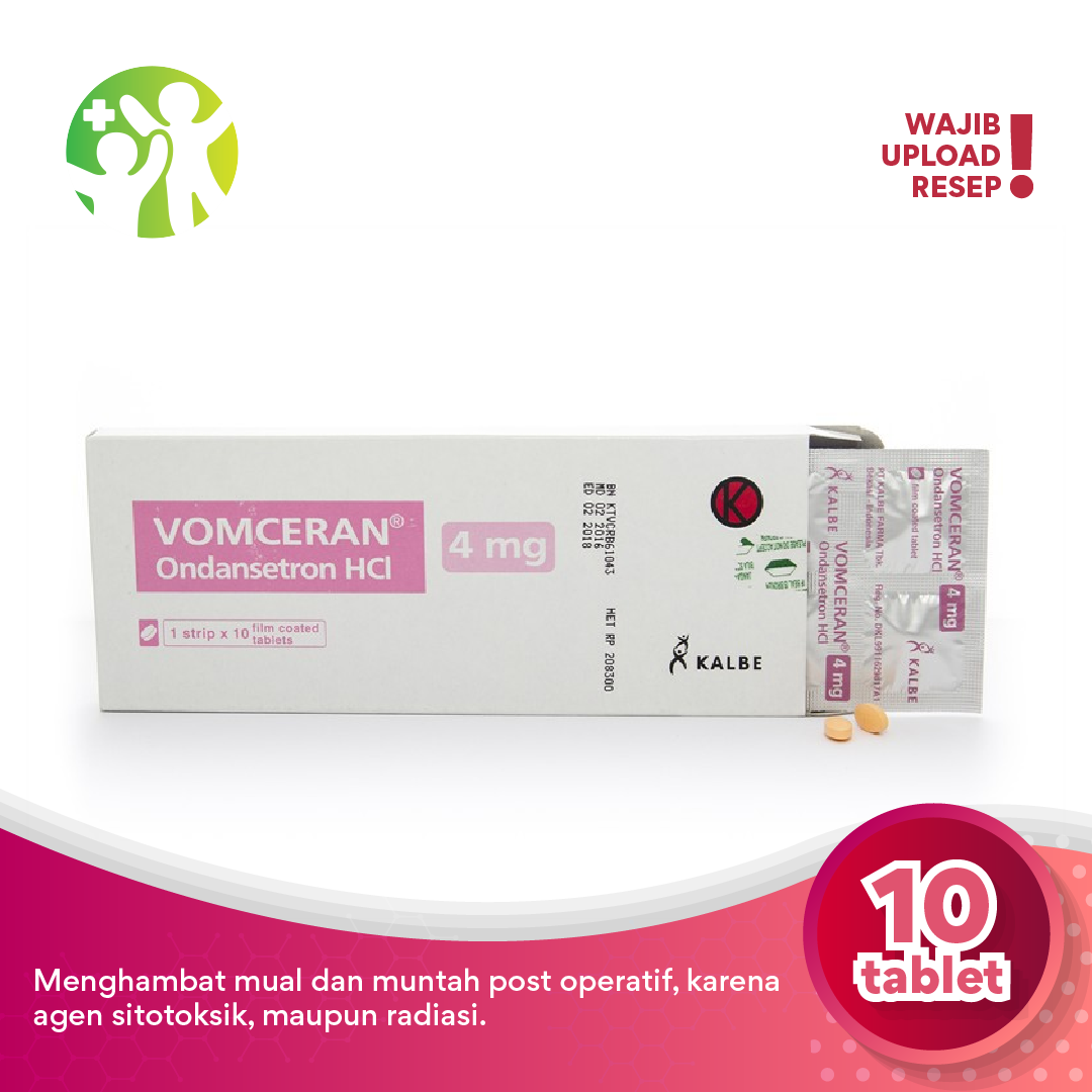 Jual Vomceran 4 Mg - Penanganan Mual Muntah Yang Disebabkan Oleh ...