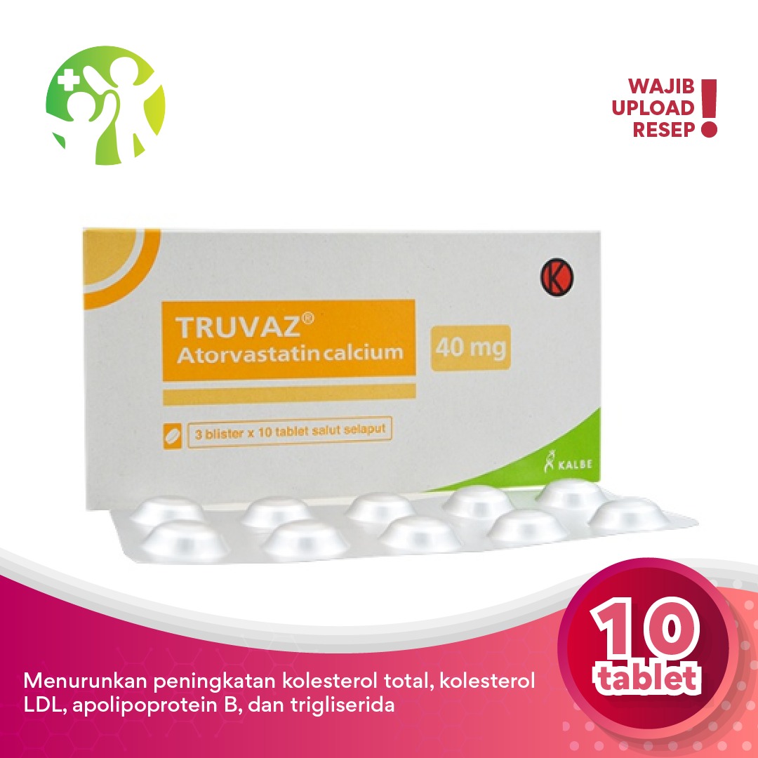 Jual Truvaz 40 Mg - Obat Kolesterol di Seller Sahabat Kesehatan ...