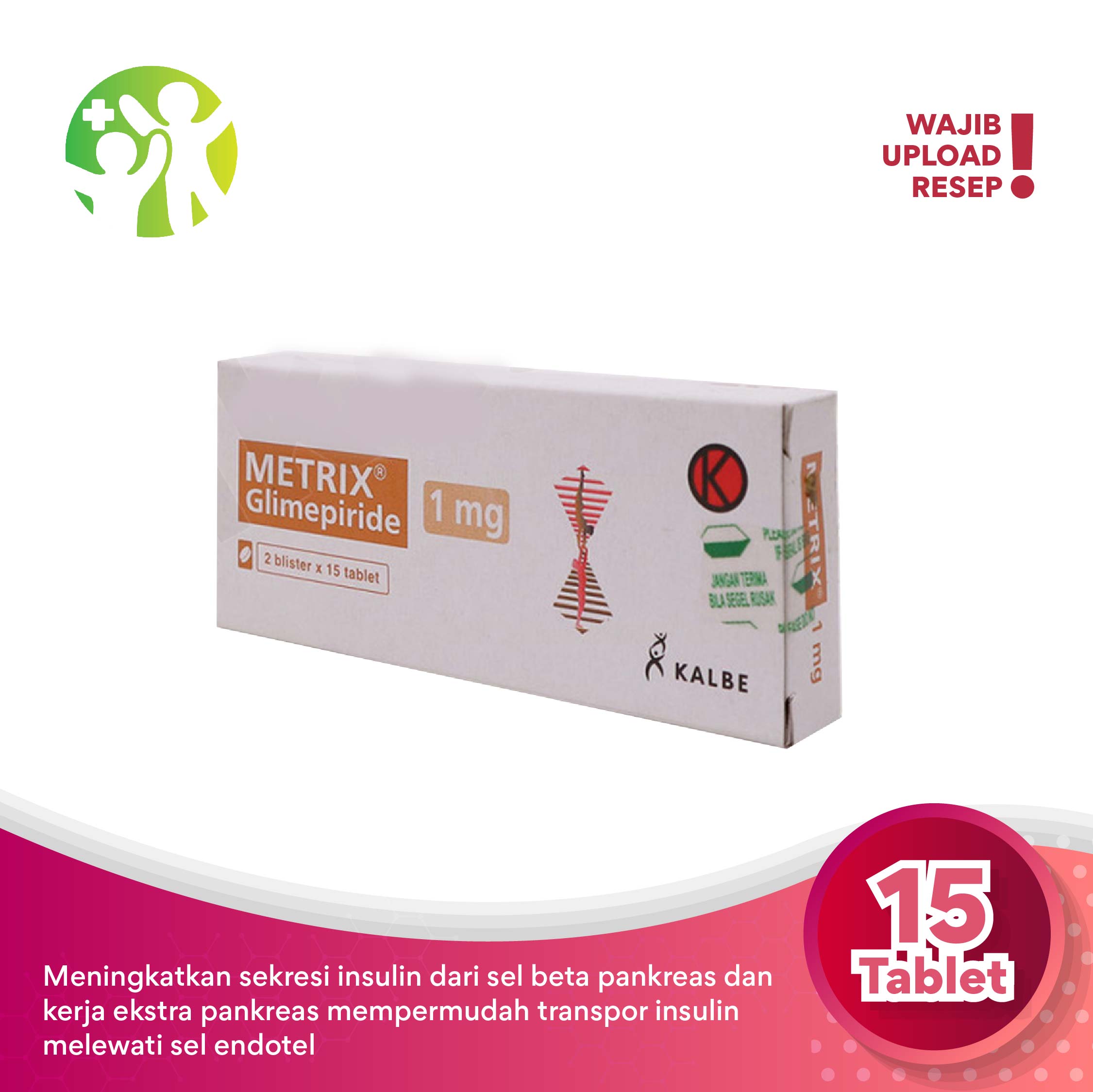 Jual Metrix 2 Mg - Obat Diabetes di Seller Sahabat Kesehatan Official ...
