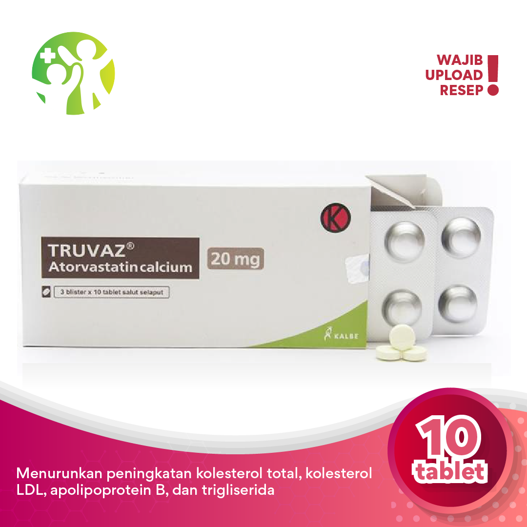 Jual Truvaz 20 Mg - Obat Kolesterol di Seller Sahabat Kesehatan Official Store - Duren Sawit ...