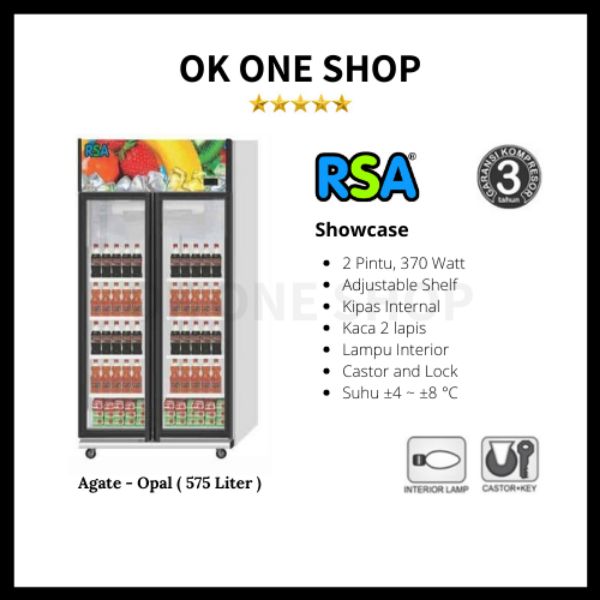 Jual RSA Showcase Double Door Opal [Jadetabek Only] di Seller Ok One ...