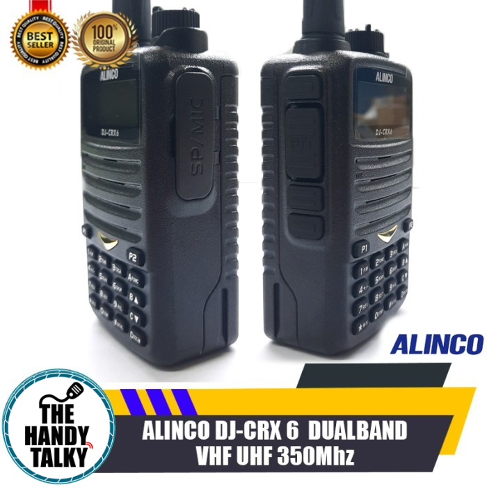 Jual Alinco Dj-crx 6 Dualband Vhf Uhf 350mhz Di Seller Thehandytalky - Mangga Besar, Kota ...