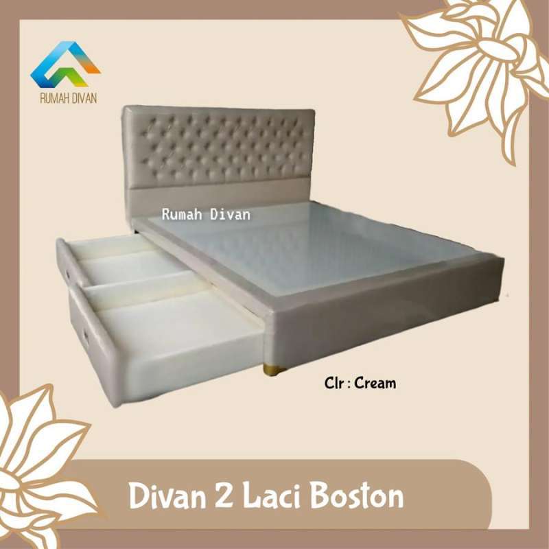 Jual RUMAH DIVAN DIPAN TEMPAT TIDUR BOX LACI UK 200X200 ALAS KASUR ...