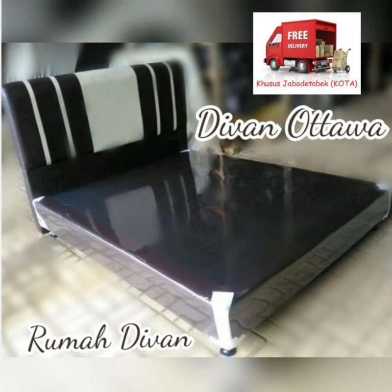 Jual RUMAH DIVAN MODEL SANDARAN OTTAWA UK.180x200 (king size) DIPAN ...