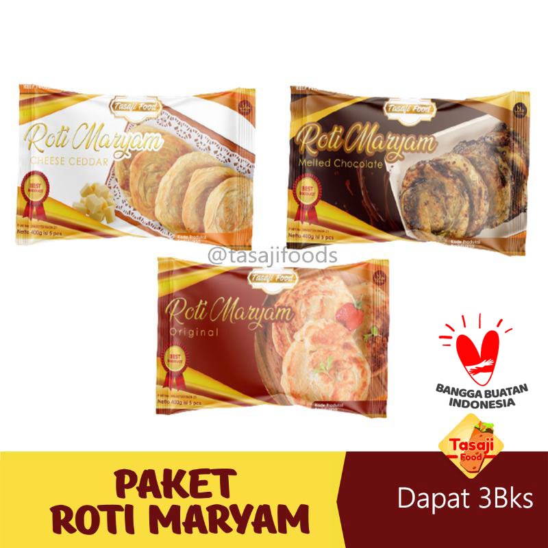 Jual Paket Roti Maryam Tiga Rasa di Seller Tasaji Food - Mustika Jaya ...