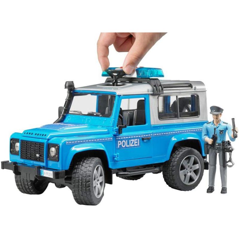 Promo Bruder Toys 2597 - Land Rover Defender Station wagon police ...