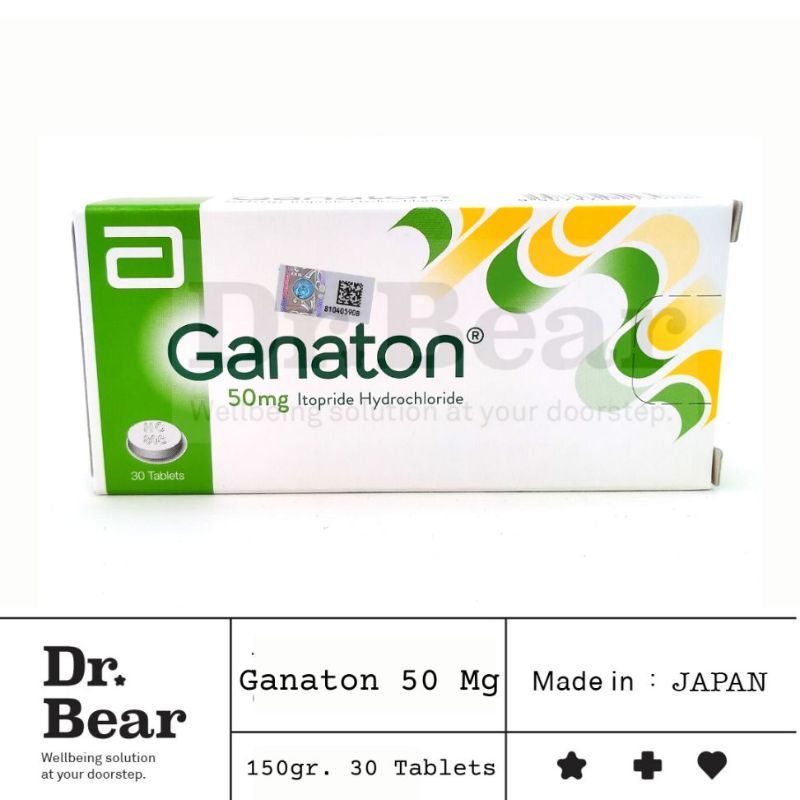 Promo Ganaton 50 Mg Diskon 13% di Seller Dr. Bear - Paseban, Kota ...