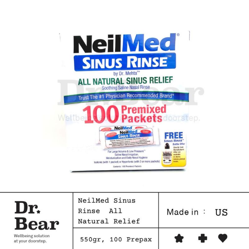 Jual NeilMed Sinus Rinse 100 packs di Seller Mega Online Store ...