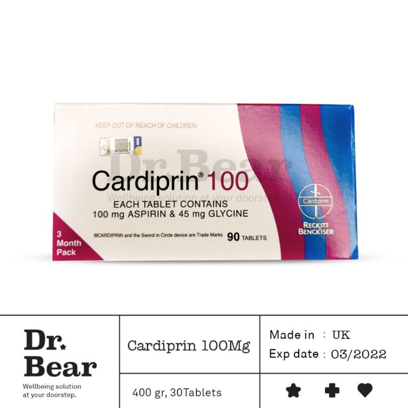Jual Cardiprin 100mg per strip di Seller Dr. Bear - Paseban, Kota ...