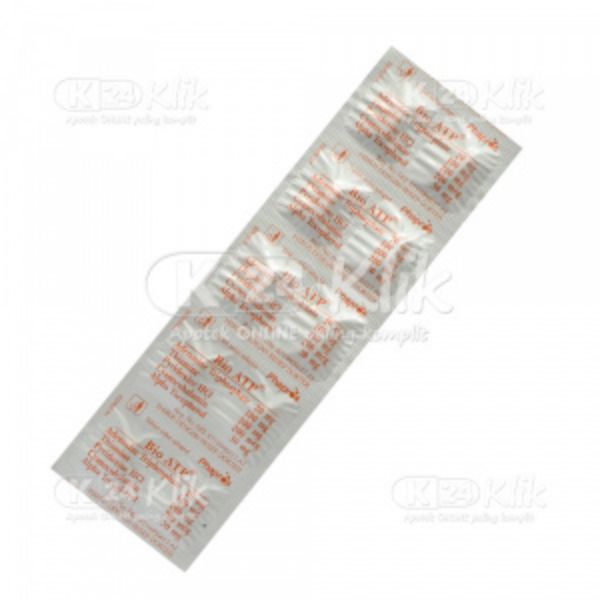 Jual Bio Atp Tablet 1 Strip (10 Tablet) Di Seller K24 Klik Official ...