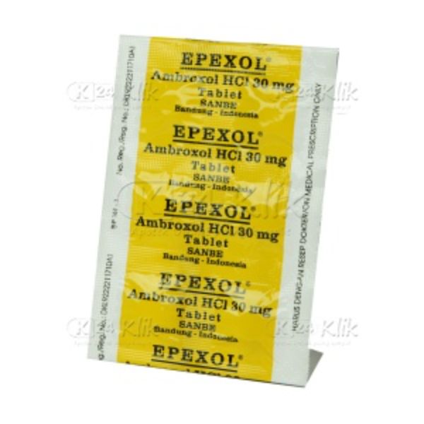 Jual Epexol 30mg Tablet 1 Strip (10 Tablet) Di Seller K24 Klik Official ...