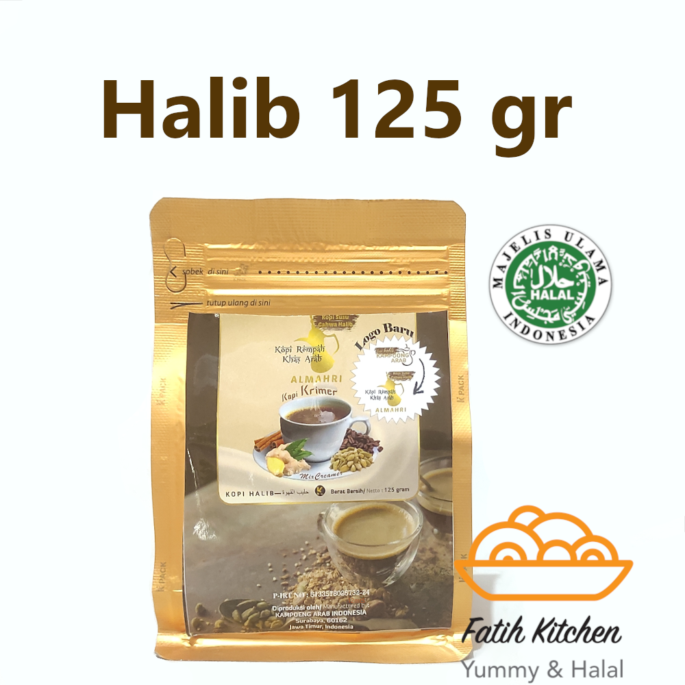Jual Kopi Kampoong Arab Halib 125 gr - Kopi Rempah - Gahwa Dengan Susu ...