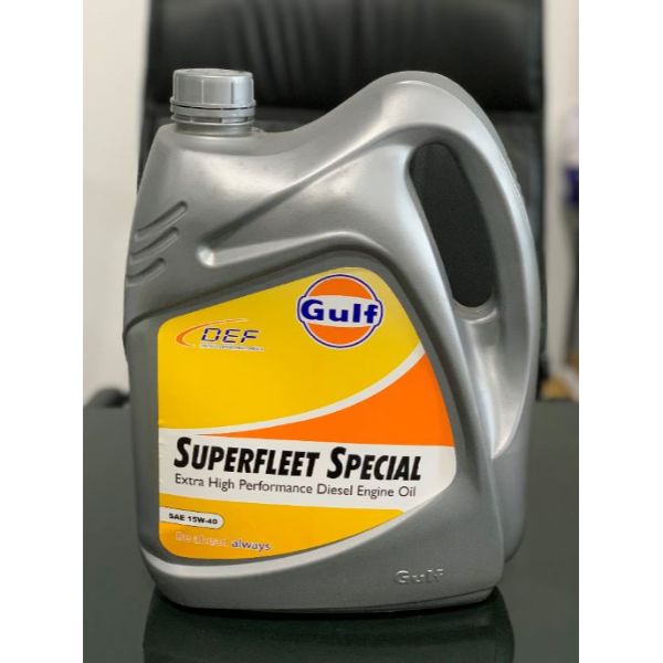 Promo Oli Gulf Superfleet Special 15W40 CI4 SM 5 Liter Diskon 9% di ...