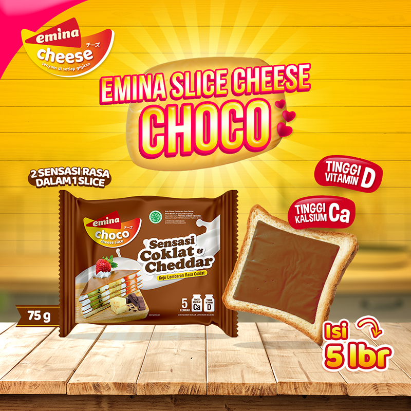 Jual Emina Cheese Slice Choco [5 Slice] di Seller Blibli.com - Gudang ...