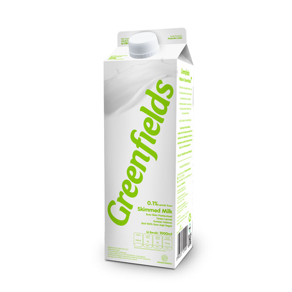 Jual Greenfields Skimmed Milk 1 Liter di Seller Hyfresh Bekasi Official ...