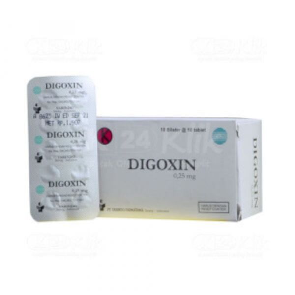 Jual DIGOXIN YARINDO 1 STRIP (10 TABLET) di Seller K24 Klik - Sunter ...