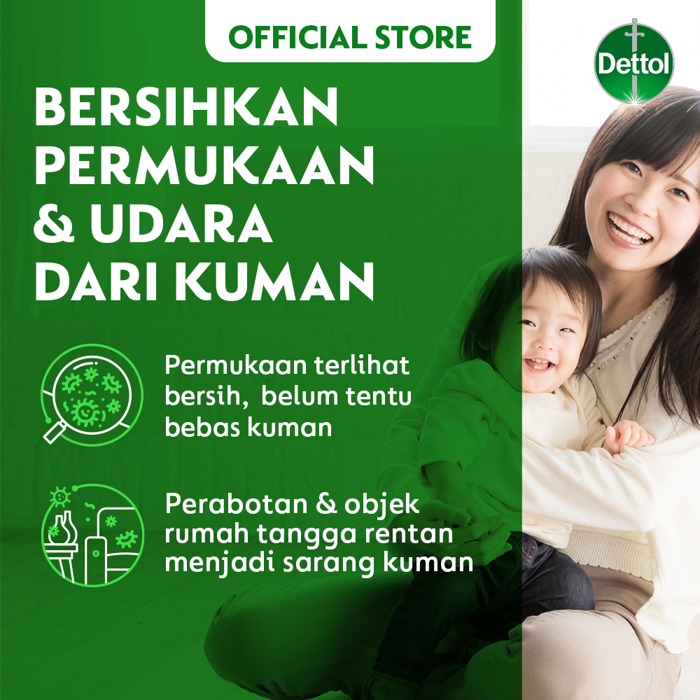 Jual Dettol Crisp Breeze Disinfectant Spray [225 Ml] Di Seller Dettol ...