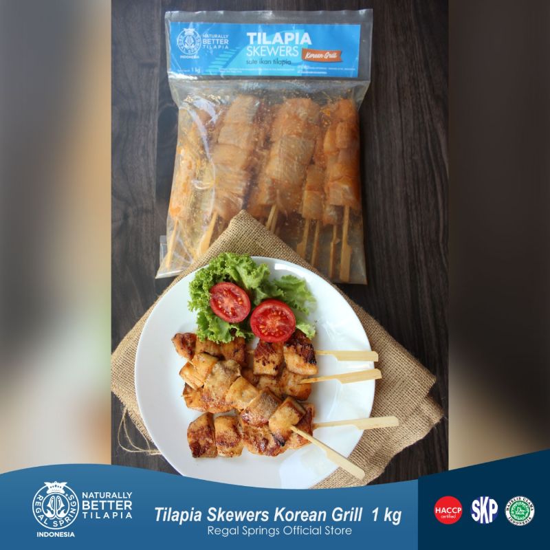Jual Tilapia Fish Skewer Korean Grill Regal Springs di Seller Regal ...