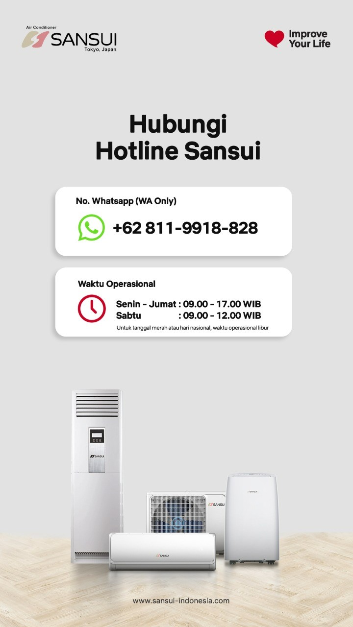 Promo AC PORTABLE 1,5 PK SANSUI L12P2 Diskon 28% di Seller SANSUI ...