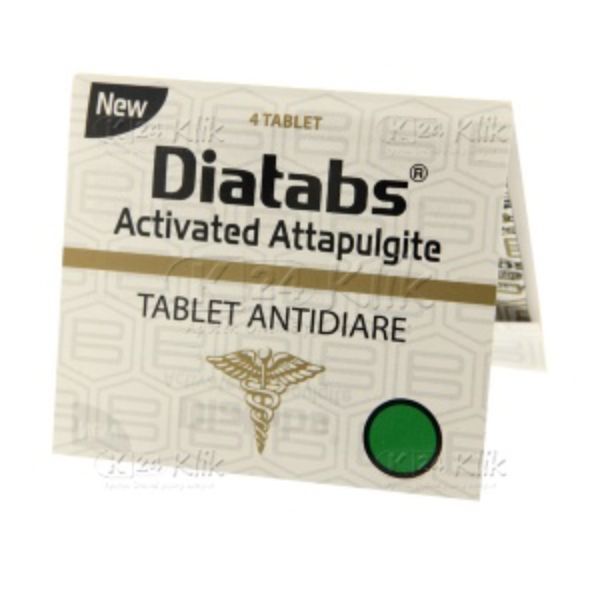 Jual New Diatab Tablet 1 Strip (4 Tablet) Di Seller K24 Klik Official ...