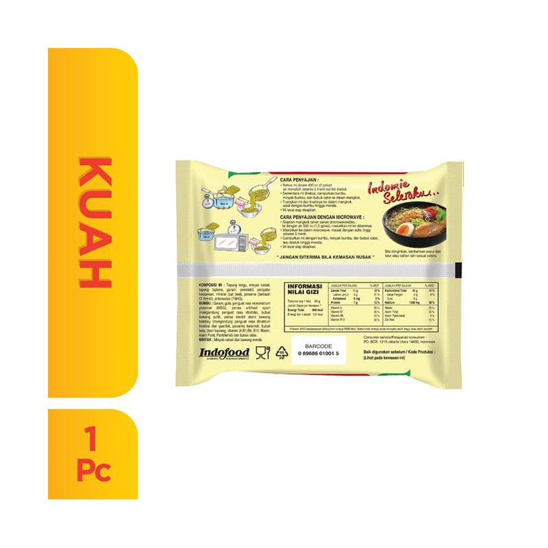 Jual Indomie Mie Ayam Bawang [69 G] Di Seller Toko Sembako - Tanah ...