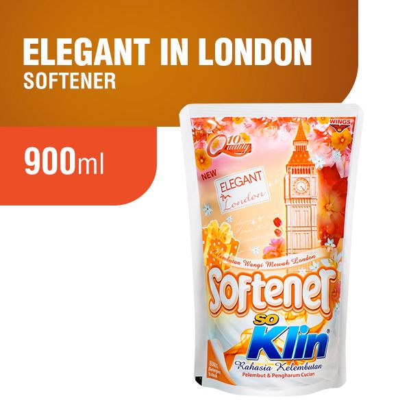 Jual So Klin Softener Elegant In London Kuning Pouch [900 ml] 1065966 ...