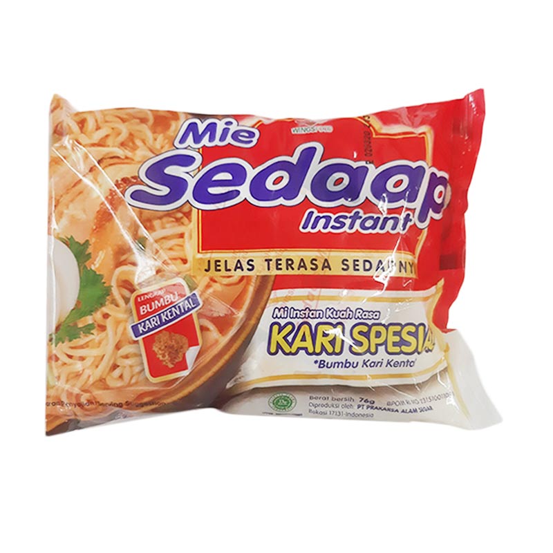 Jual Sedaap Mie Kari Kental Spesial [75 g x 10 pcs] di Seller Yuki ...