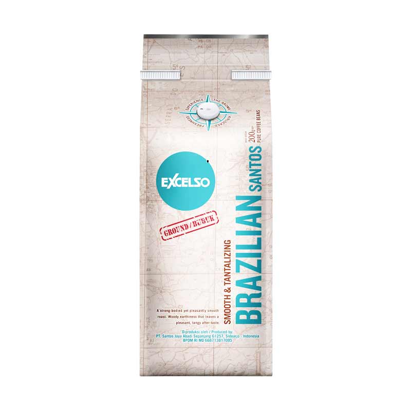 Jual Excelso Brazilian Santos Kopi [200 G] Di Seller Tiara Gatzu Bali ...