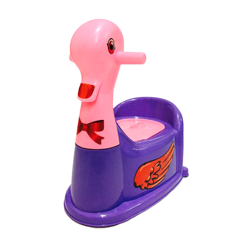 Jual ABS Baby Potty Duck Pink Toilet Training di Seller Mom&Kids Mart ...