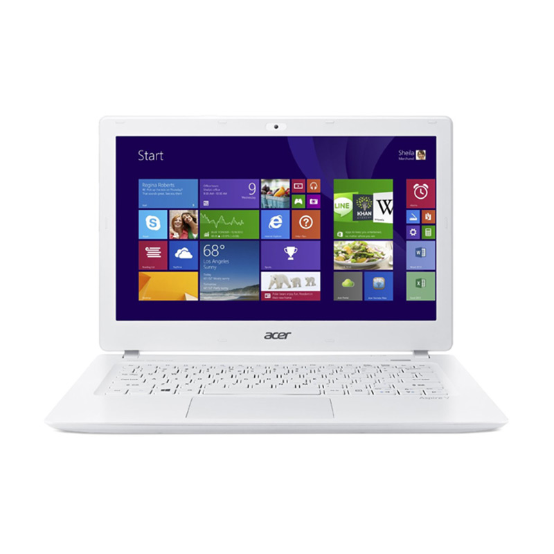 Jual Acer Aspire V3-372t White Notebook [13 Inch/ I5-6200u/ 4 Gb/ Win10 ...