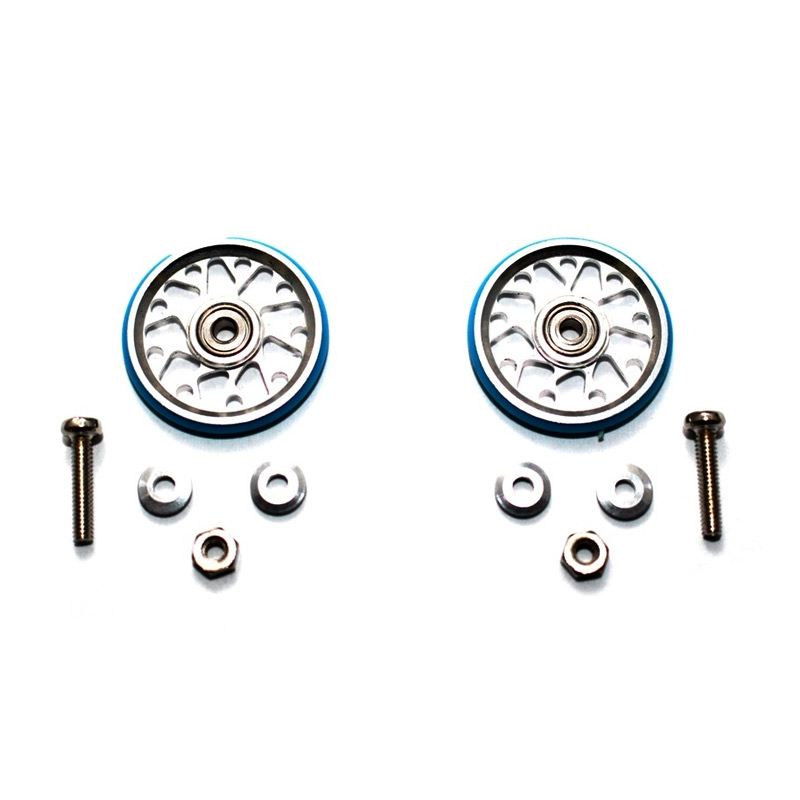 Jual Akiba Hobby Roller Aluminium Y with Plastik Ring for Tamiya Mini ...