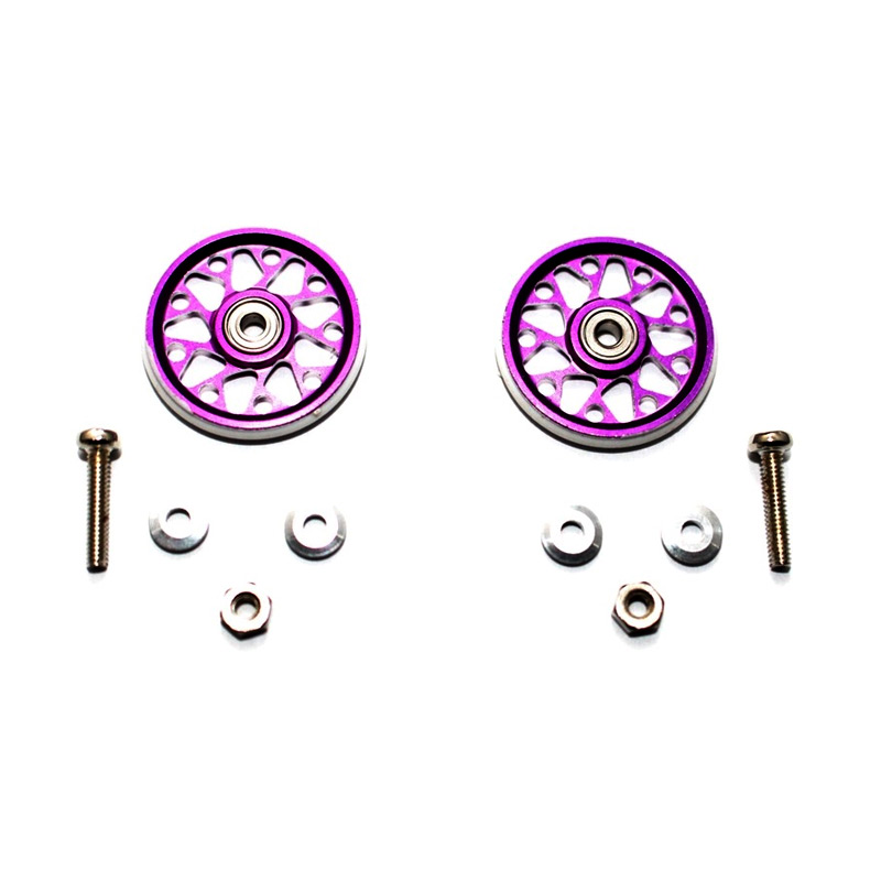 Jual Akiba Hobby Roller Aluminium Y with Plastik Ring for Tamiya Mini ...