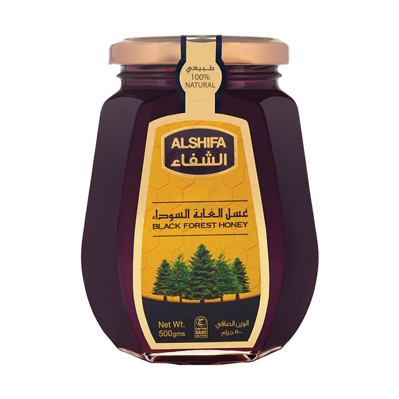 Jual AL SHIFA HONEY Black Forest Honey Glass Bottle [500 gr] di Seller ...