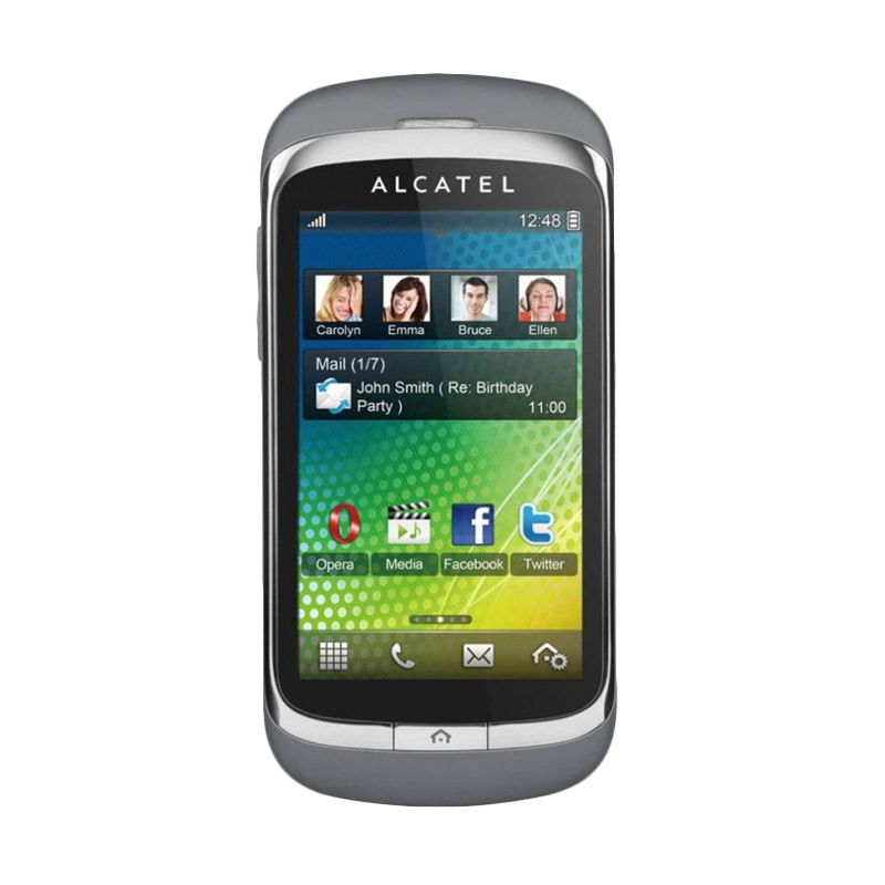 Jual Alcatel OT-818D Handphone - Putih [Dual-on GSM] di Seller ...