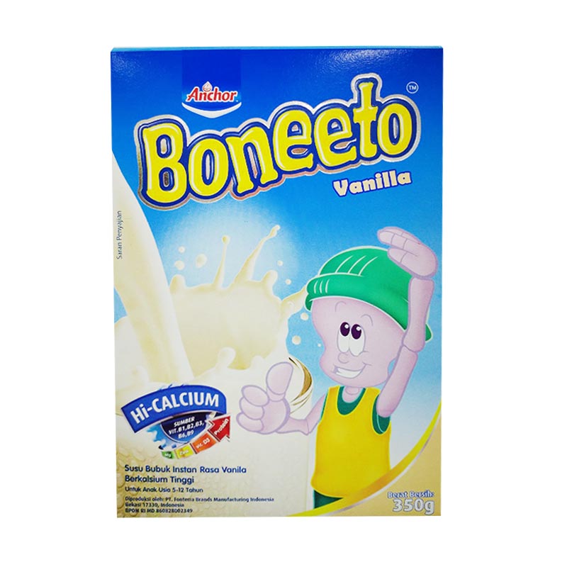 Jual Boneeto Vanila Susu Formula [2 box/ 350 g] di Seller Dede ...
