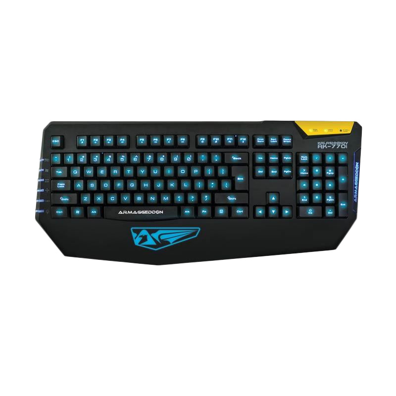 Jual Armaggeddon AK 770i Black Gaming Keyboard [Full LED Backlight] di ...