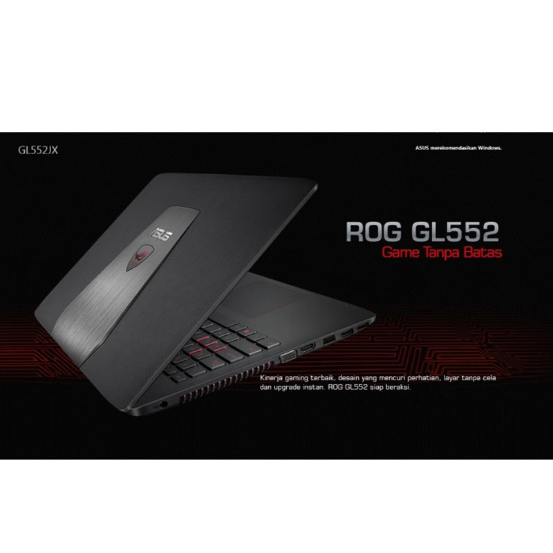 Jual Asus Rog Gl552jx-dm356d Black Notebook Di Seller Klik N Klik ...