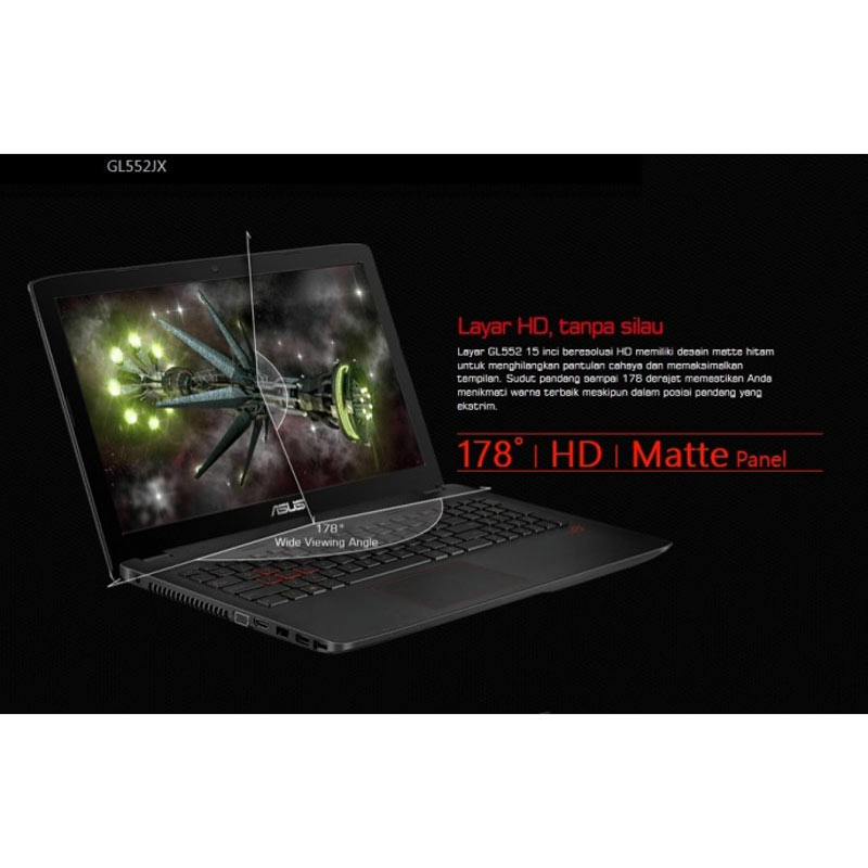 Jual Asus Rog Gl552jx-dm356d Black Notebook Di Seller Klik N Klik ...
