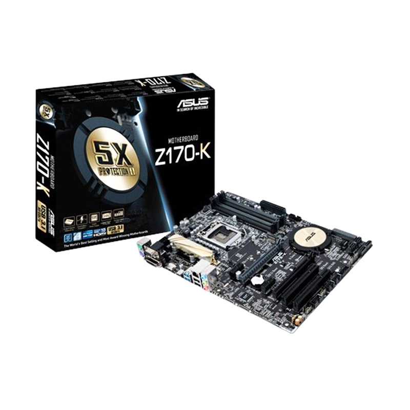 Jual Asus Z170-k Motherboard [ddr4/ Socket 1151] Di Seller Ast Official Store - Ancol, Kota ...