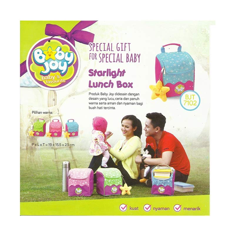 Jual Baby Joy Starlight Series Bjt710200 Biru Tas Lunch Box Di Seller ...