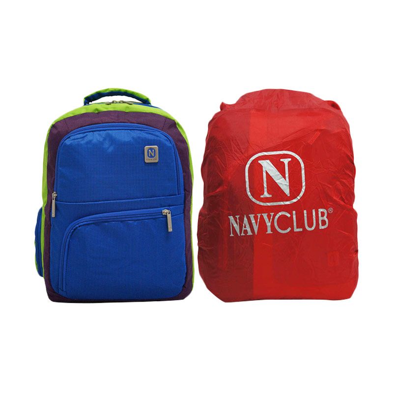 Jual Navy Club 3273 Hijau Tas Ransel Pria + Bag Cover di Seller Bag ...