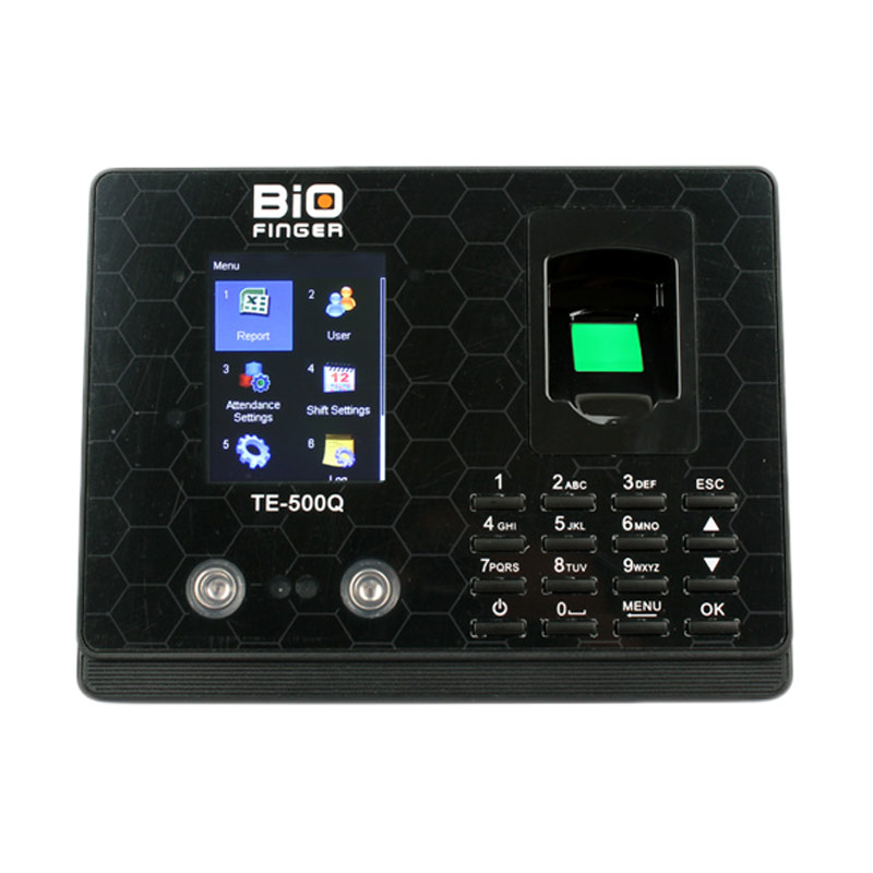 Jual Bio Finger TE-500Q Absensi Wajah dan Jari [Auto Excel & Q-Excel ...